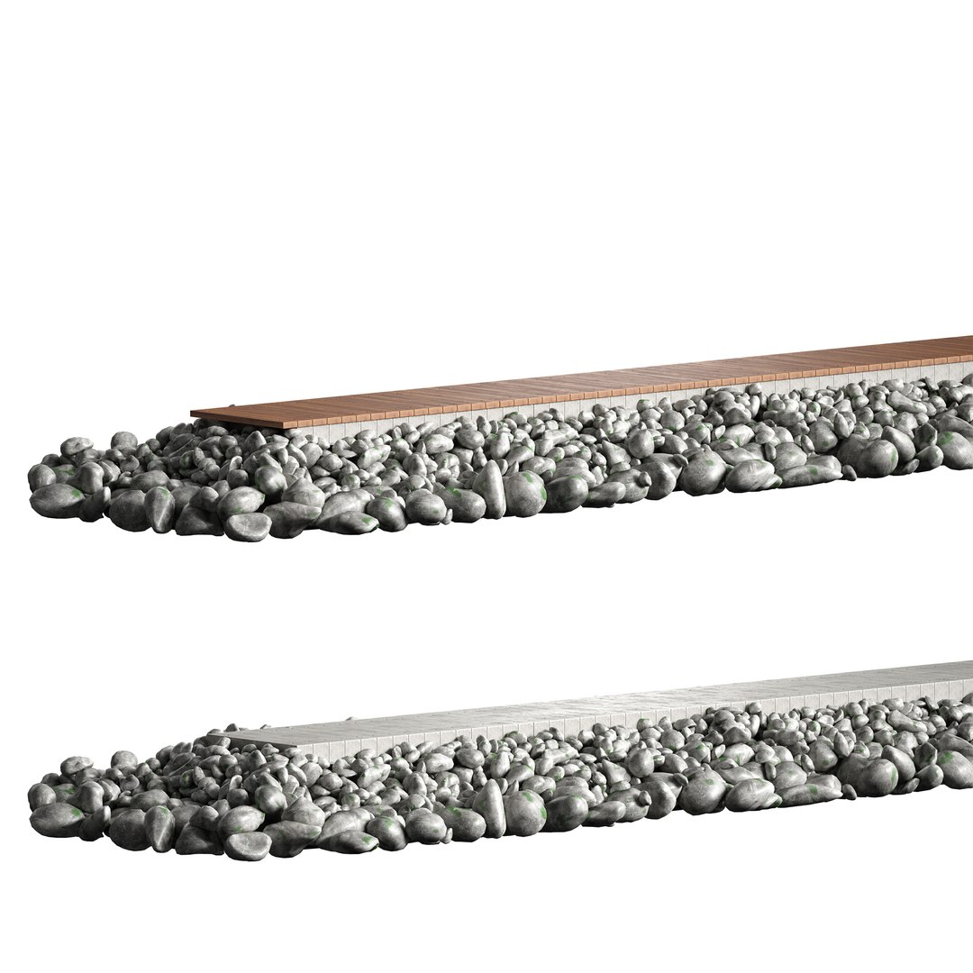 Stone pier 3D model - TurboSquid 2182750
