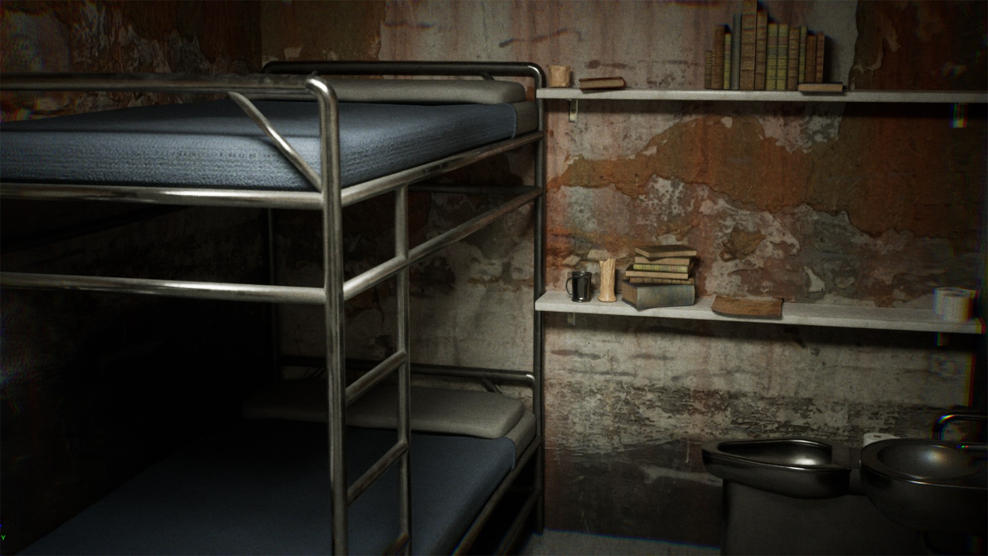3D Prison Cell 46 Assets Model - TurboSquid 2193657