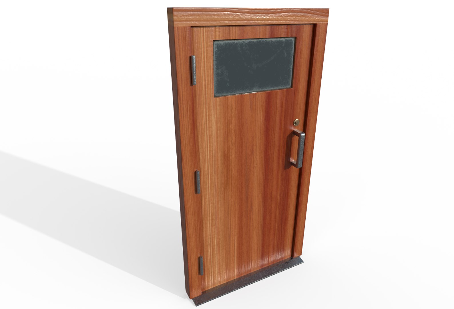 Exterior Security Door 3D Model - TurboSquid 1522501