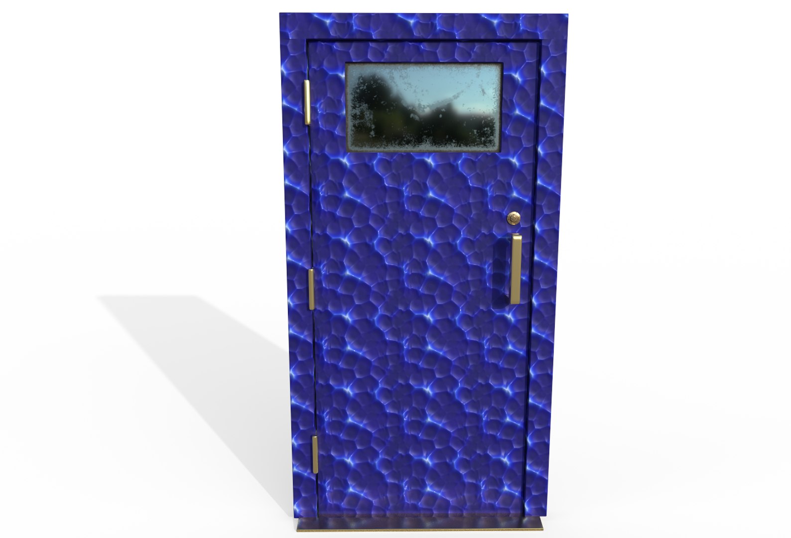 Exterior Security Door 3D Model - TurboSquid 1522501