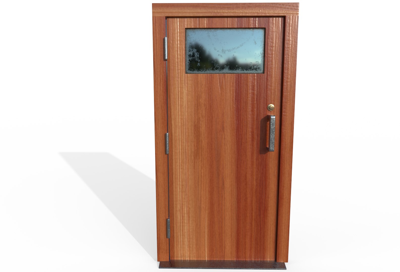 Exterior Security Door 3D Model - TurboSquid 1522501