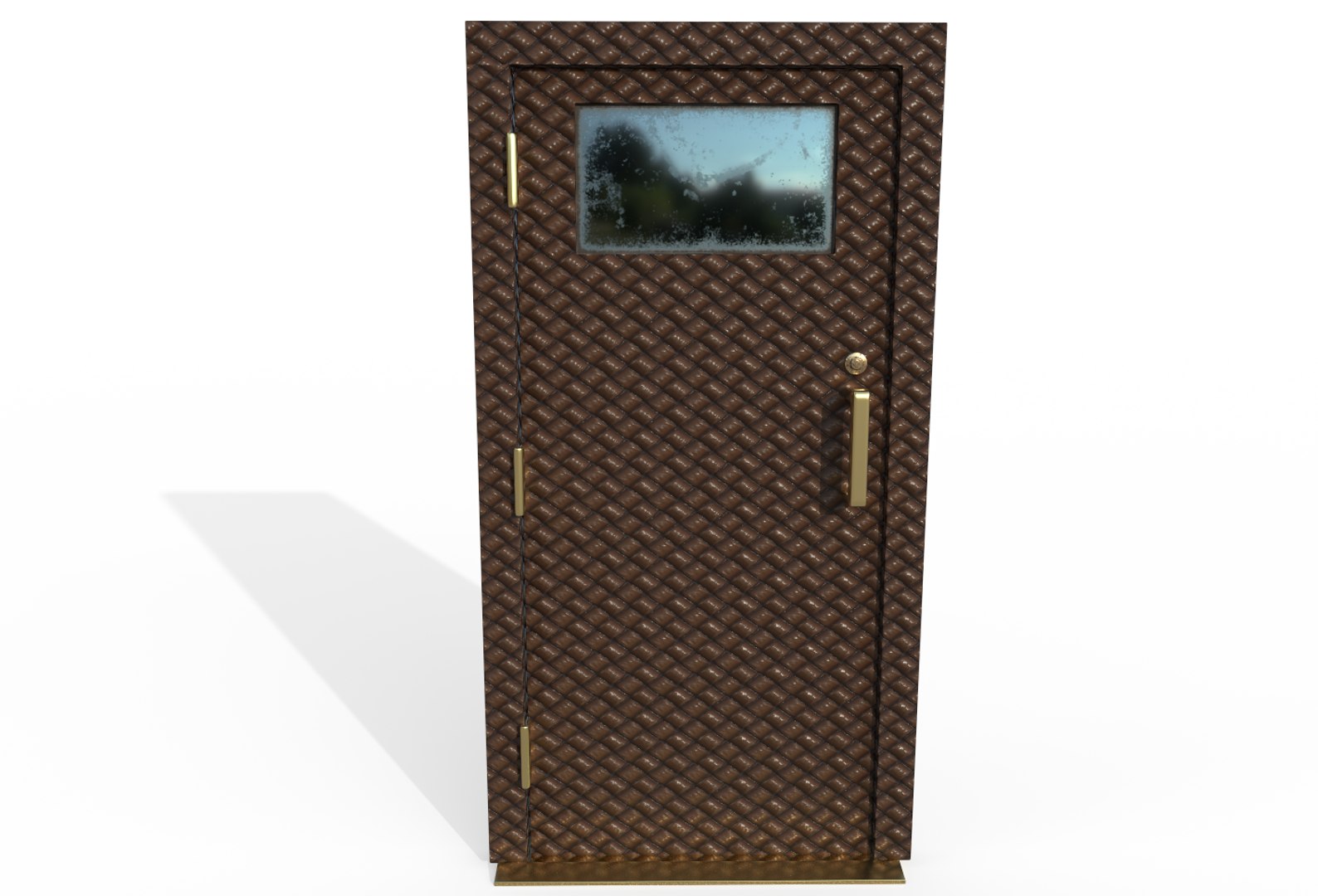 Exterior Security Door 3D Model - TurboSquid 1522501
