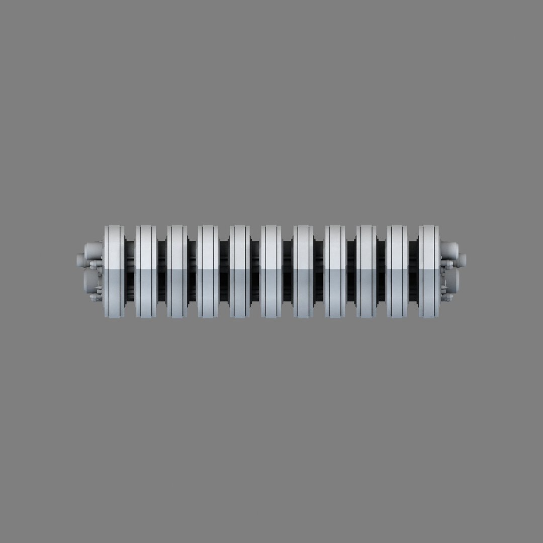 Sci-fi Radiator 3d Model