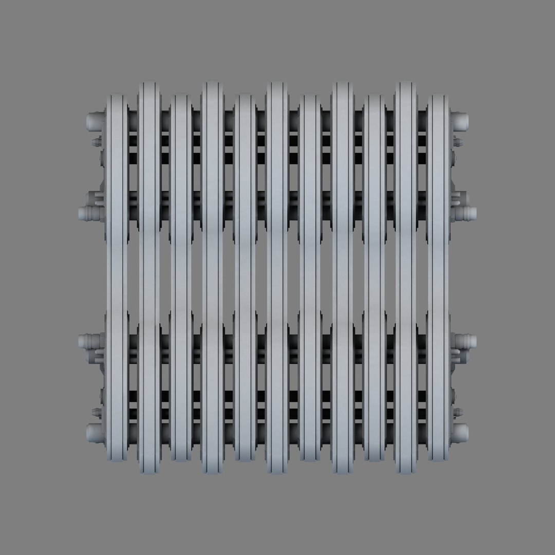 Sci-fi Radiator 3d Model