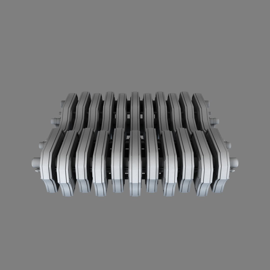 Sci-fi Radiator 3d Model