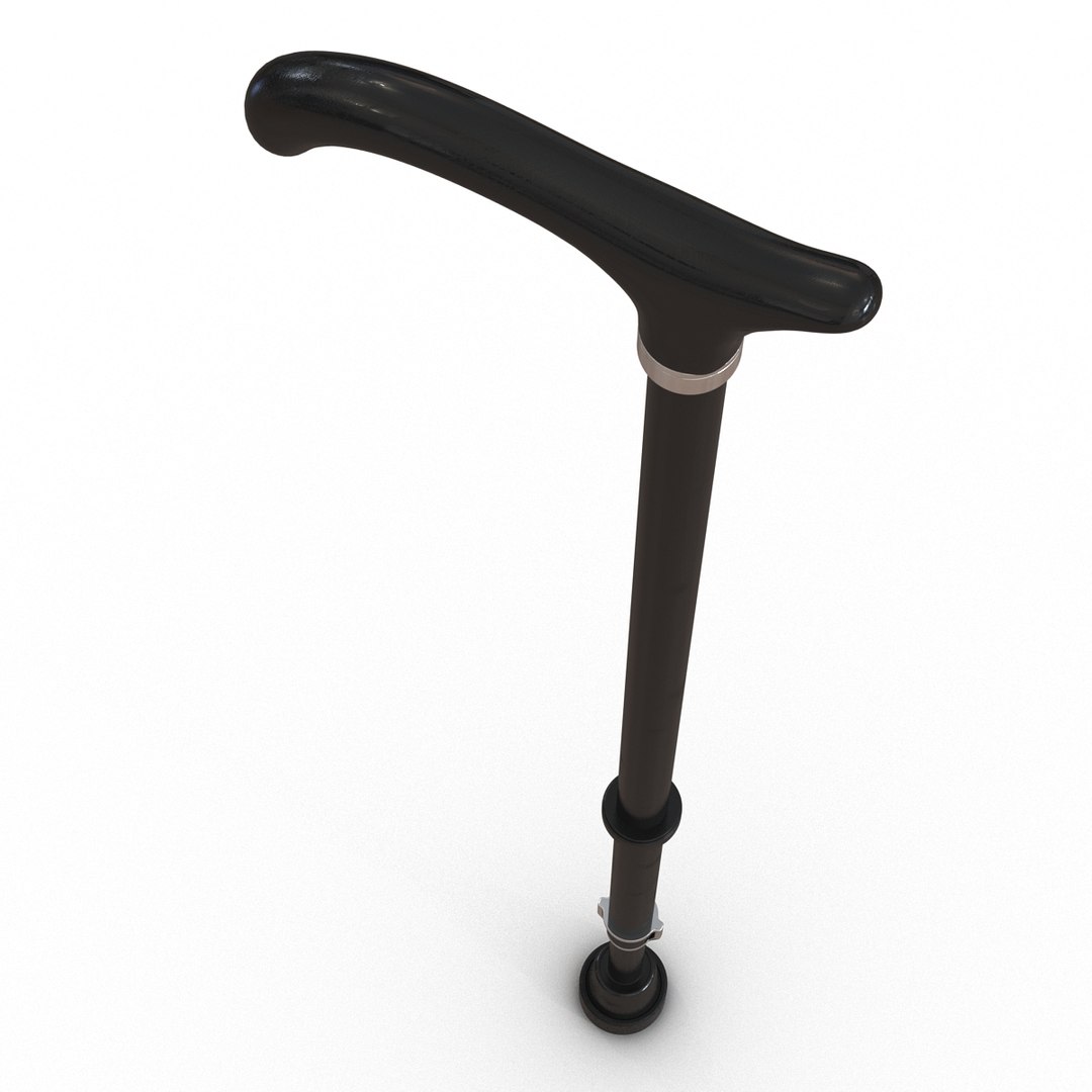 Walking Cane 3d C4d