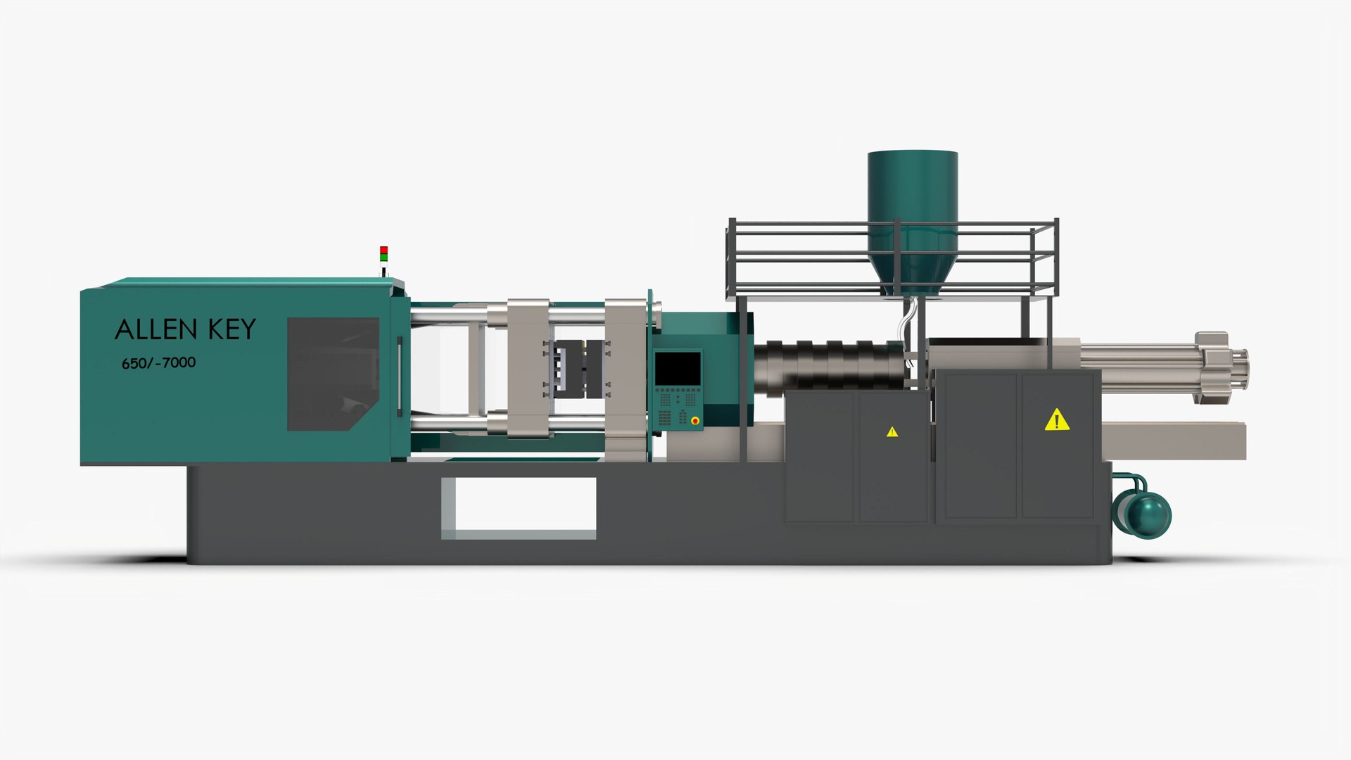 Free 3d Injection Molding Machine Equipment Turbosquid 1996728