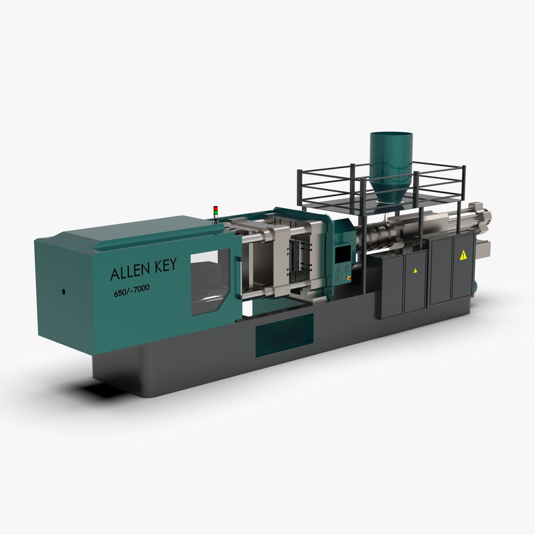 Free 3D Injection Molding Machine Equipment - TurboSquid 1996728