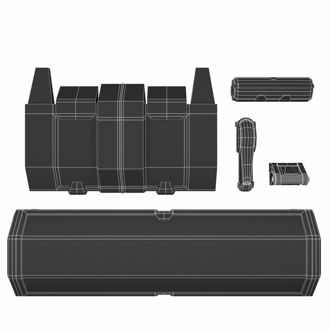 Sci Fi Lights Model - TurboSquid 1182200