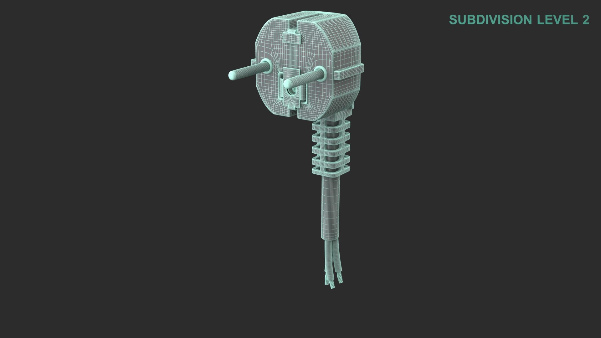 Power Plug 3D model - TurboSquid 2134924