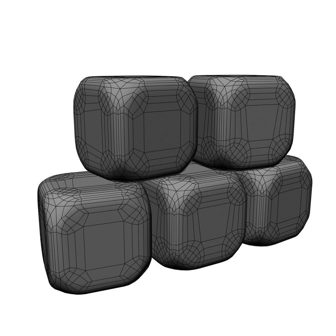 3d Model Of Dice Pbr