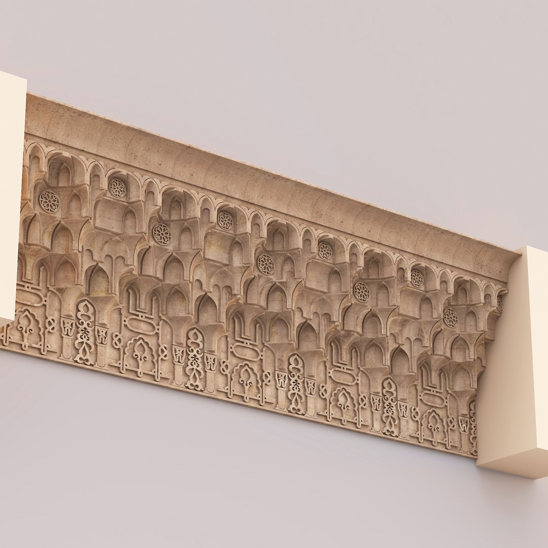 Islamic Muqarnas Set - Vol 3 - 2 Models Model - TurboSquid 2516722