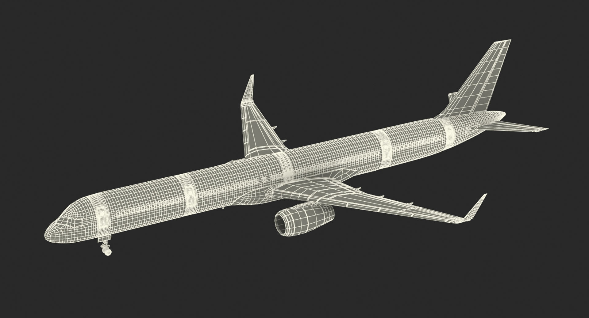 3D Boeing 757-300 Generic Cabin - TurboSquid 1255523