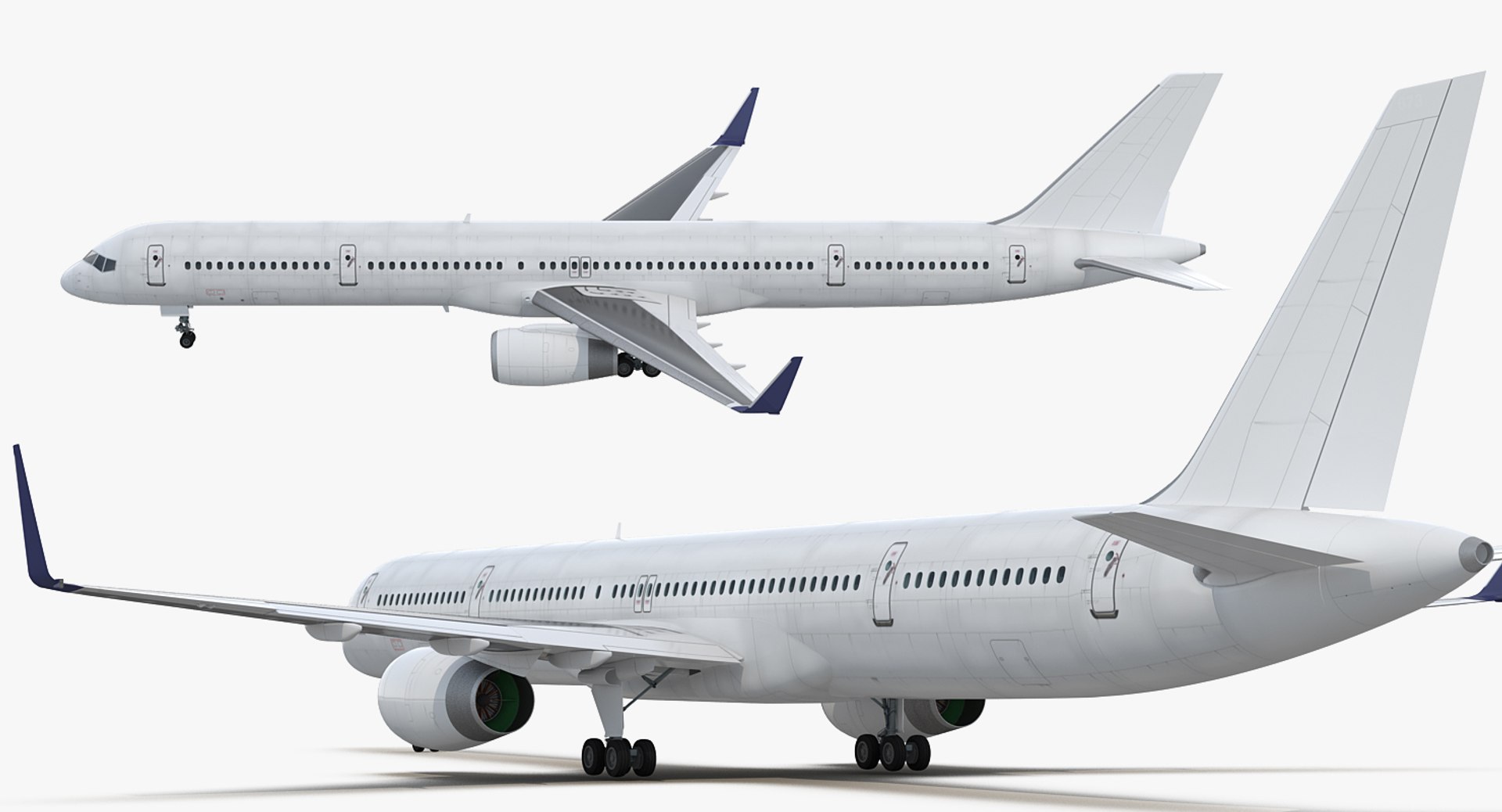 3D Boeing 757-300 Generic Cabin - TurboSquid 1255523