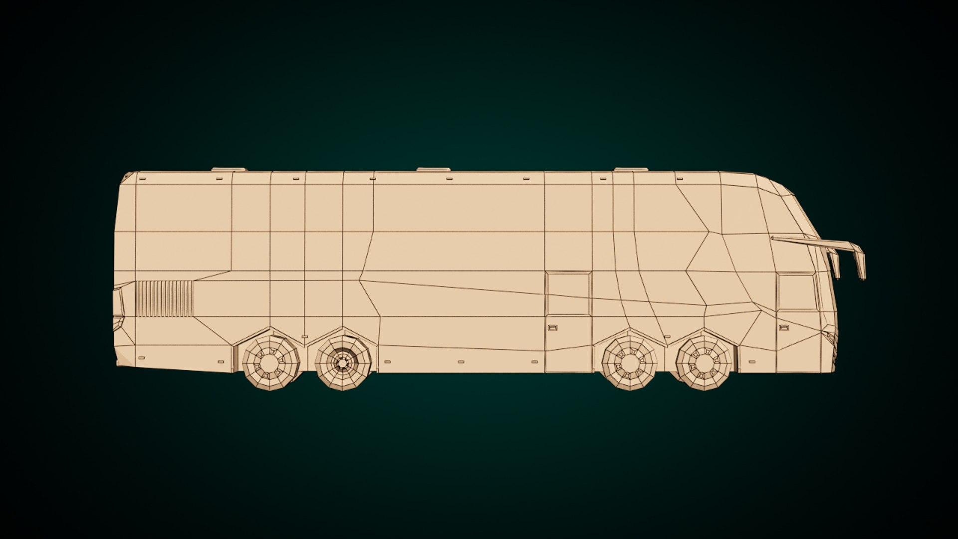 3D Model Coach Bus O - TurboSquid 1411345