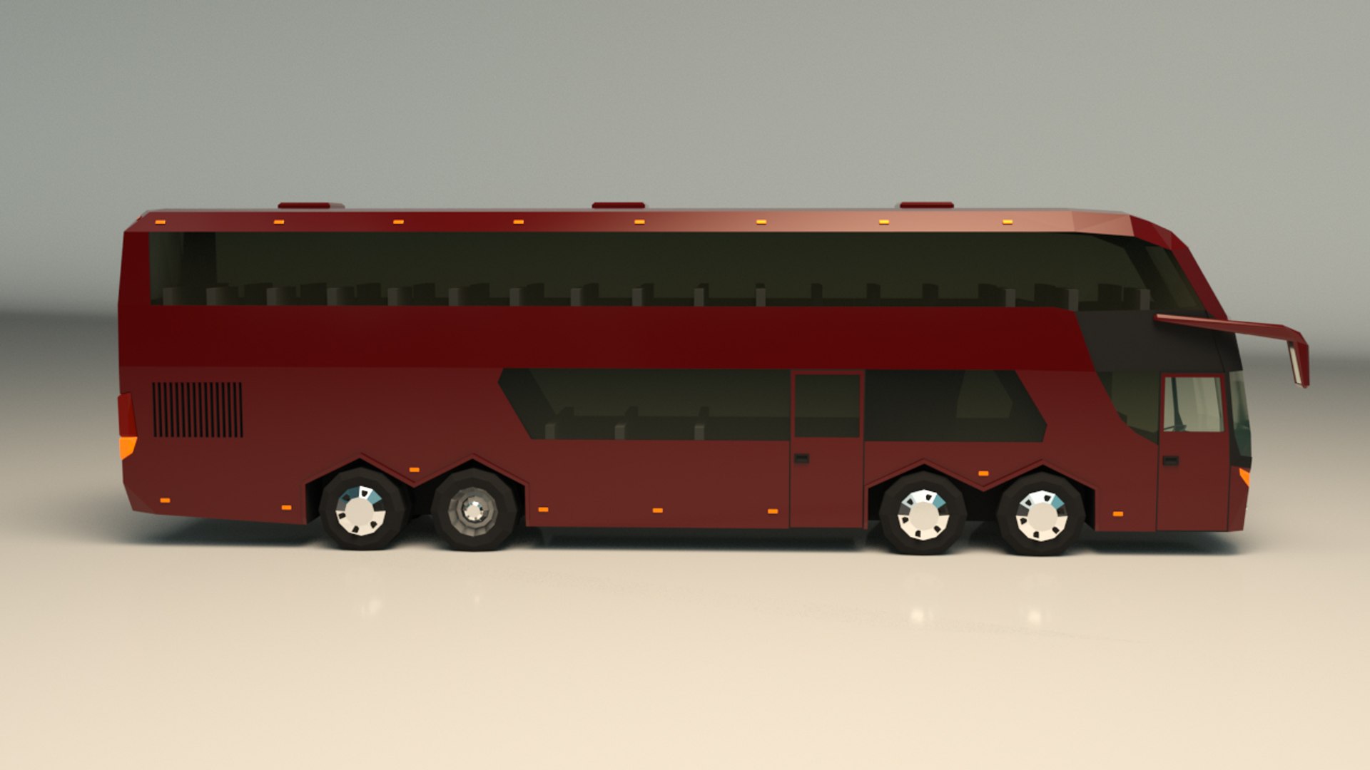 3D Model Coach Bus O - TurboSquid 1411345