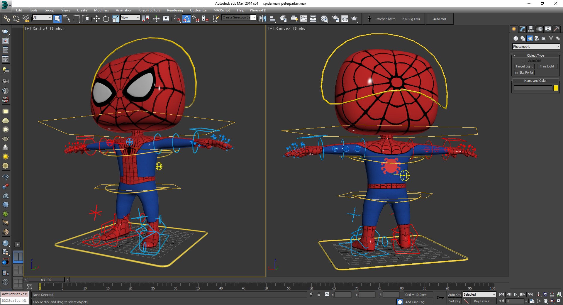 Cartoon Spider Original 3D Model - TurboSquid 1379617