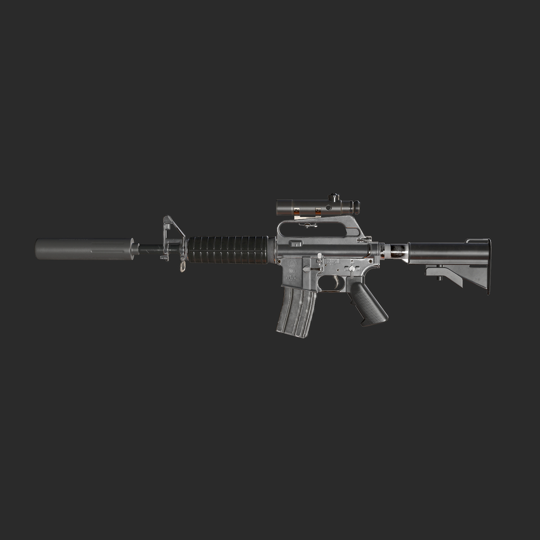 ready colt ar 15 3d max