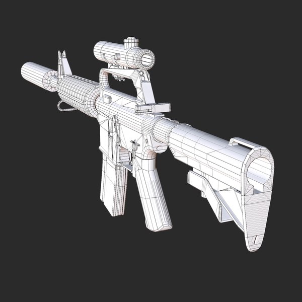 ready colt ar 15 3d max
