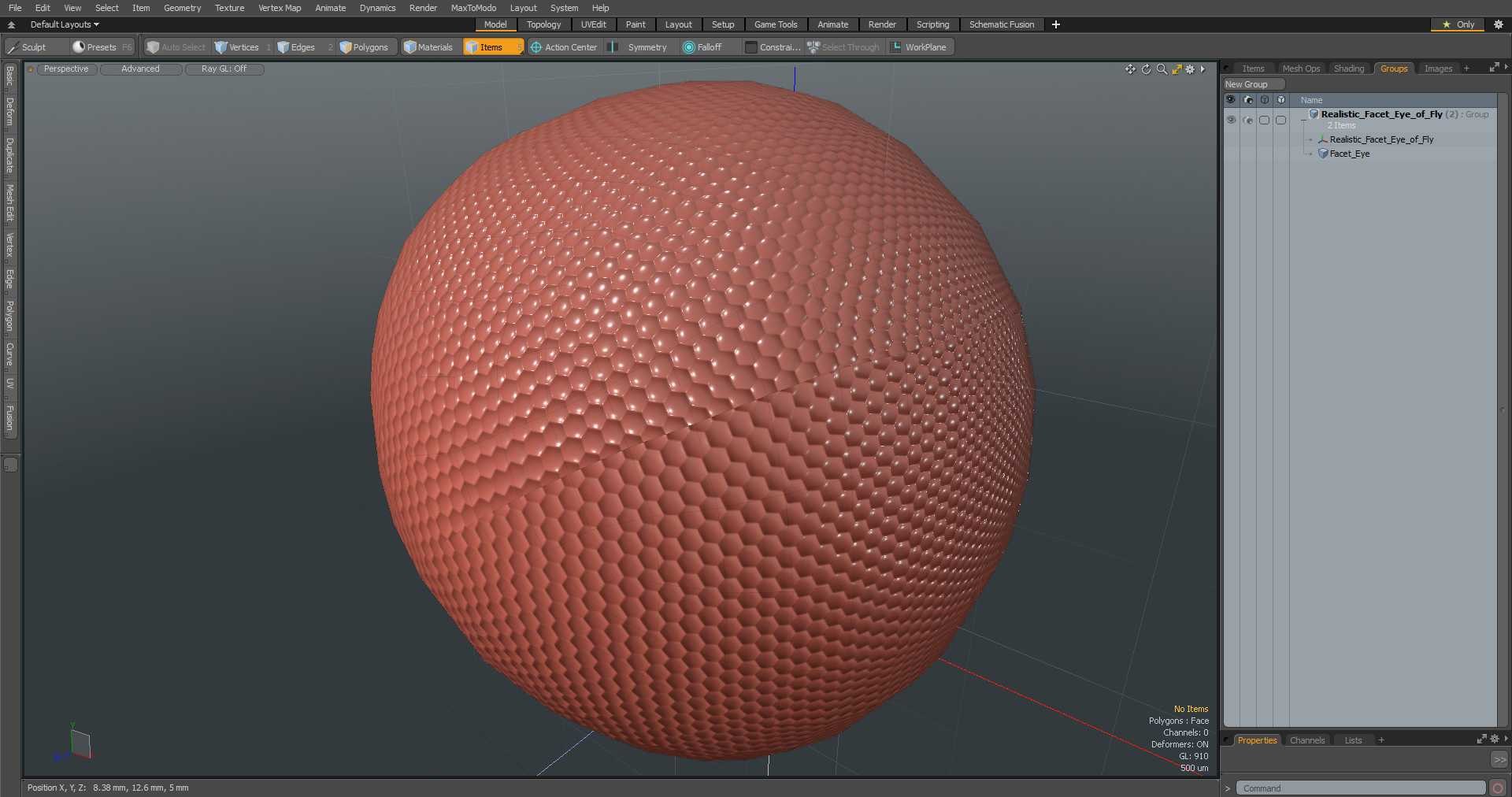 Realistic Facet Eye Of Fly 3D - TurboSquid 2194830