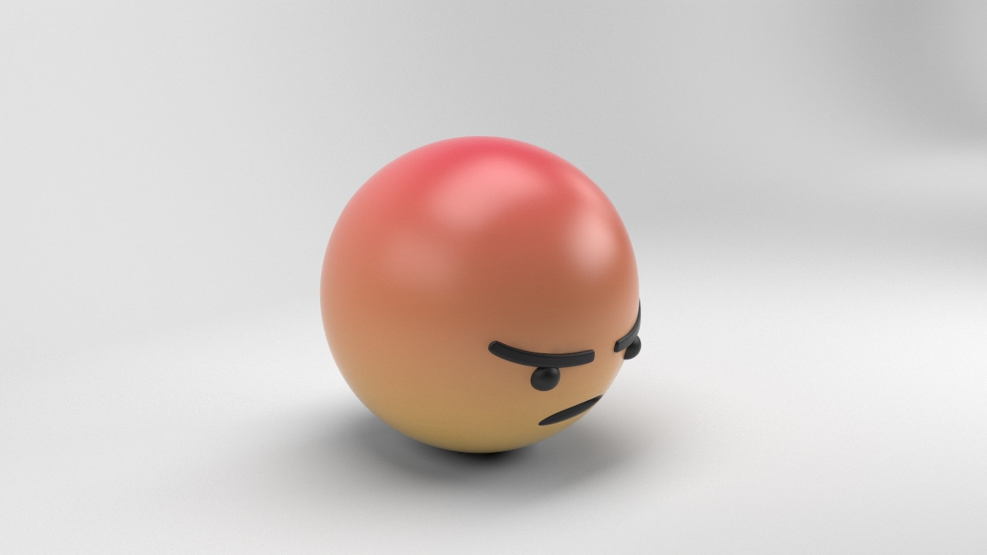 Facebook Angry 3D Model - TurboSquid 1291849