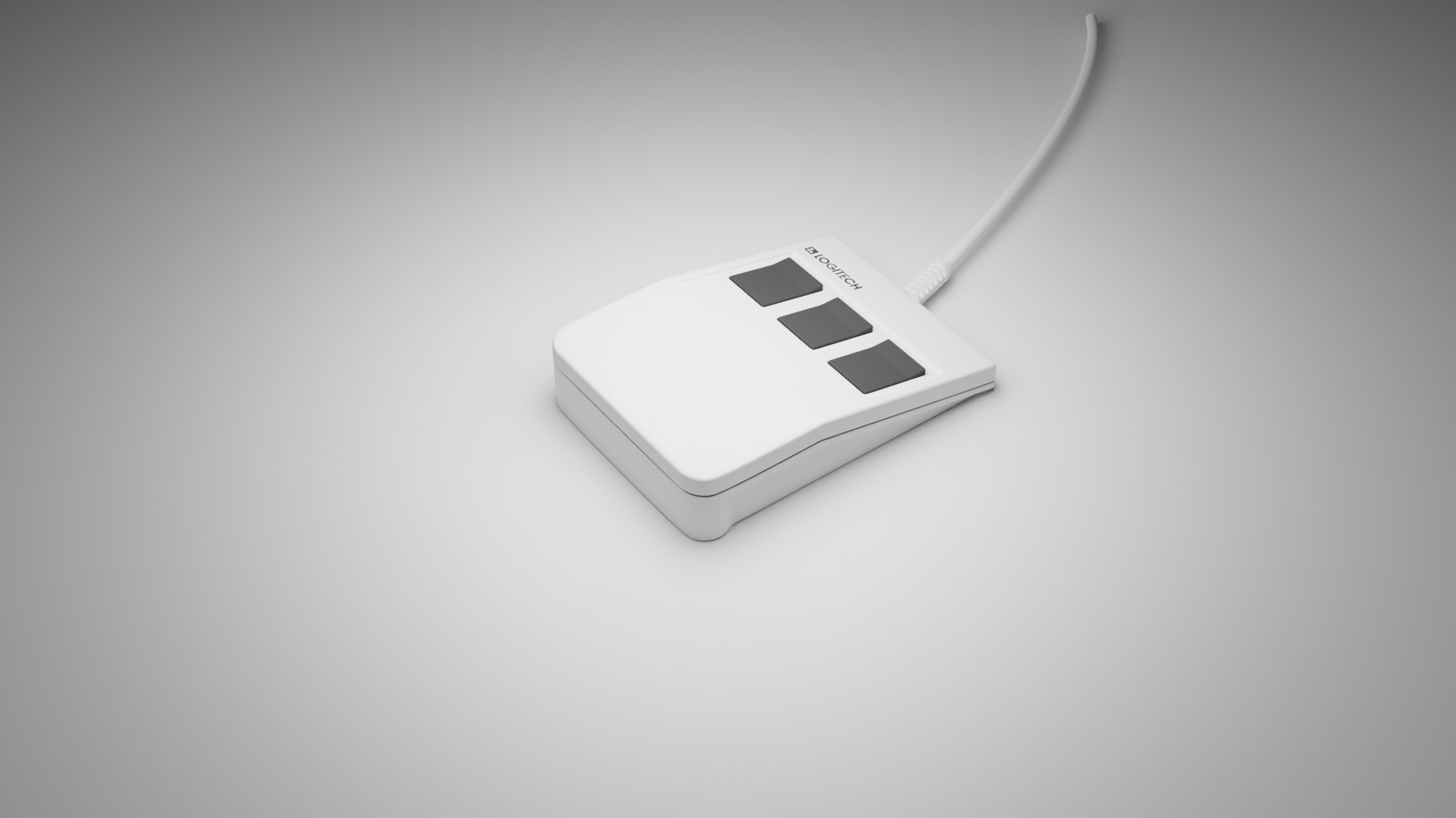 Logitech C7 Computer Mouse 1985 Model - TurboSquid 1784565