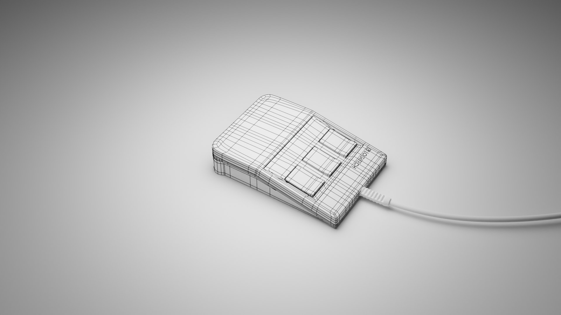 Logitech C7 Computer Mouse 1985 Model - TurboSquid 1784565