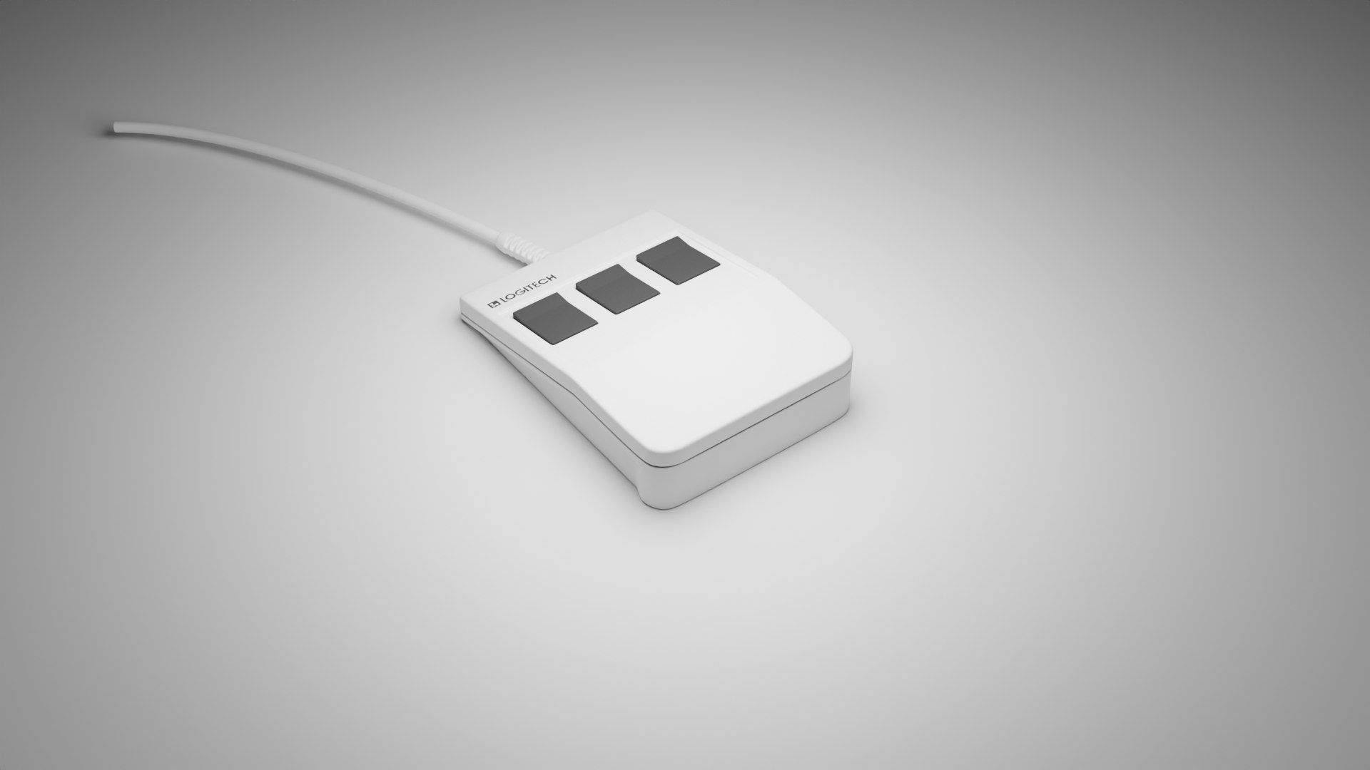 Logitech C7 Computer Mouse 1985 Model - TurboSquid 1784565