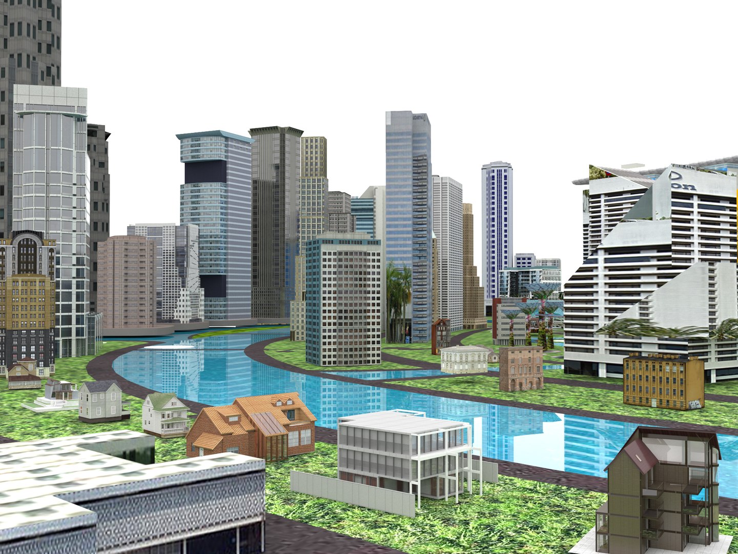 City Ready 3d Model