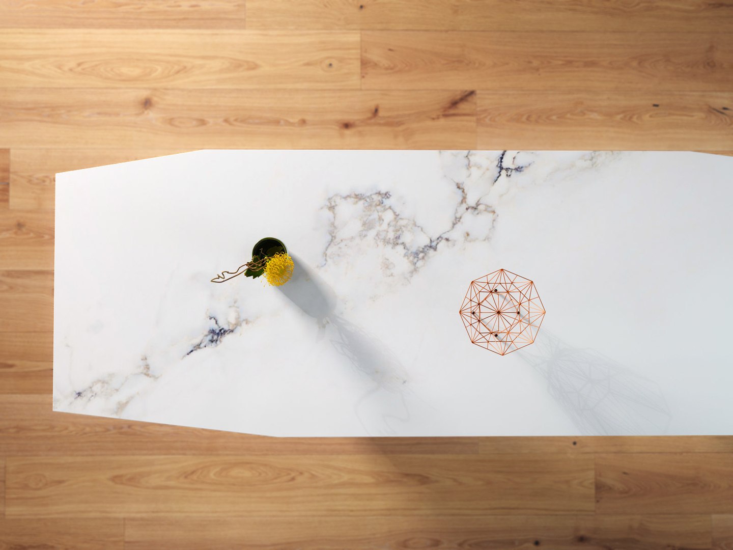 Origami 250 300 Dining Table 3D Model - TurboSquid 1308674