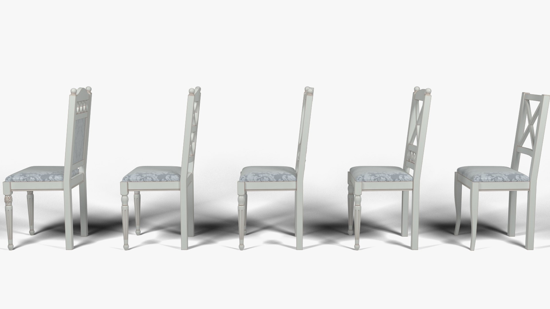 3d Kitchen Chair Model