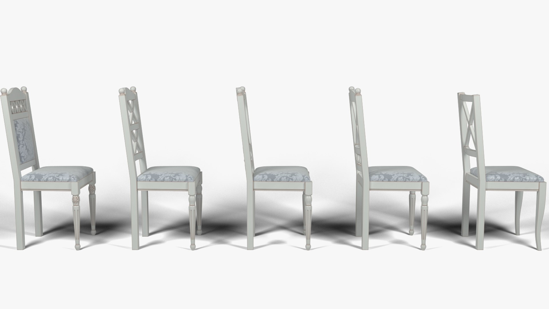 3d Kitchen Chair Model