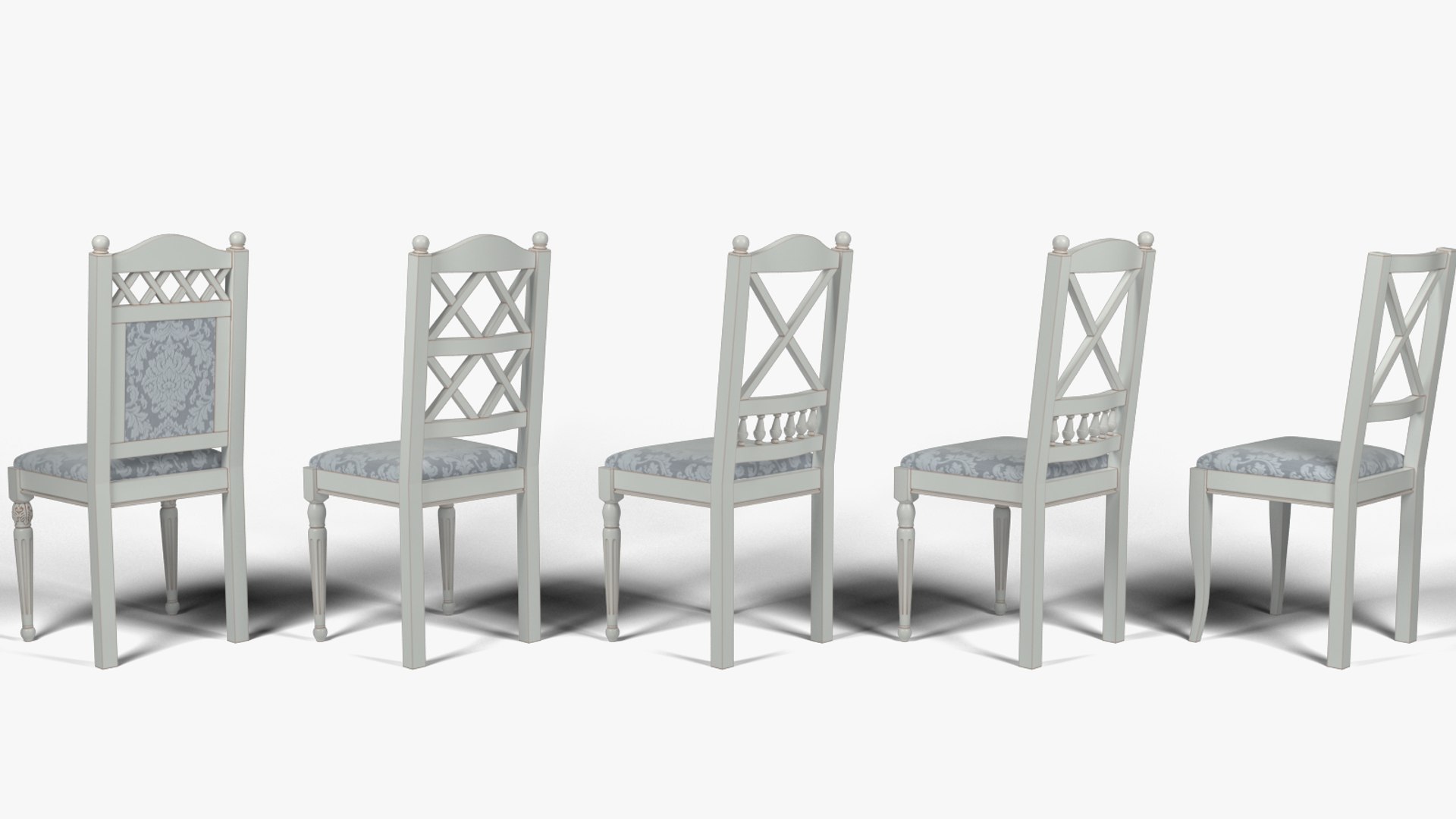 3d Kitchen Chair Model