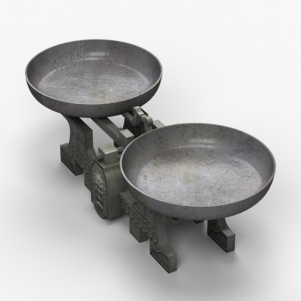 classic scales 3d model