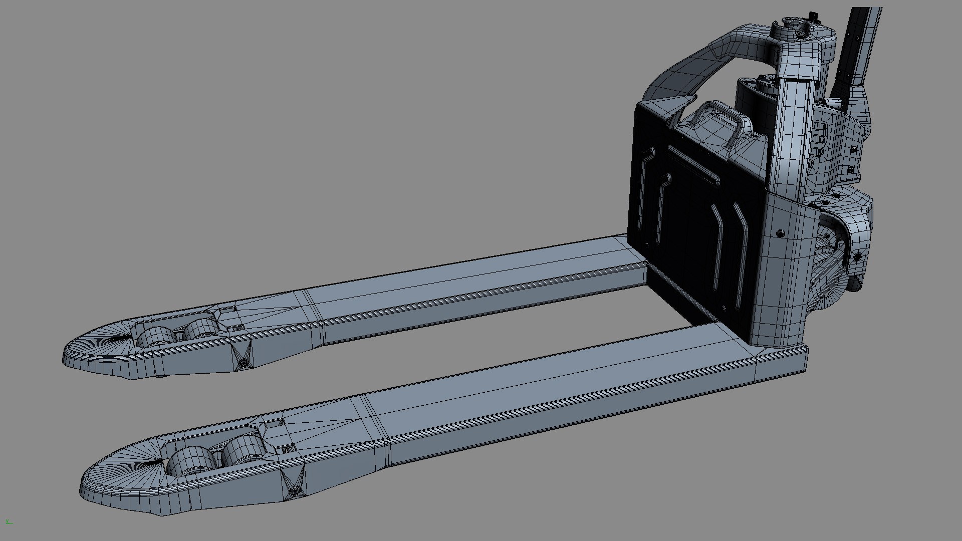 3D Model Pallet Truck Linde MT12 New - TurboSquid 2243712