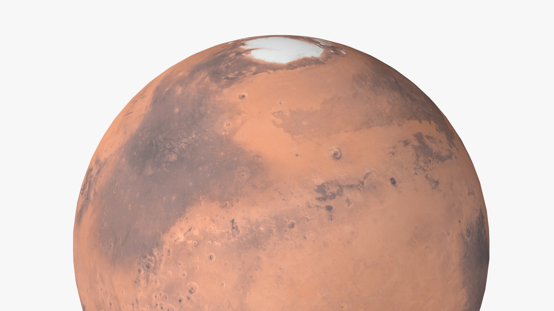 Stylized Planet Mars 3D Model - TurboSquid 1476817
