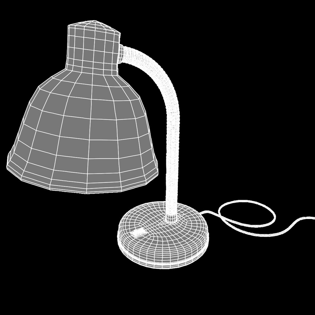 Table Lamp 3d Obj