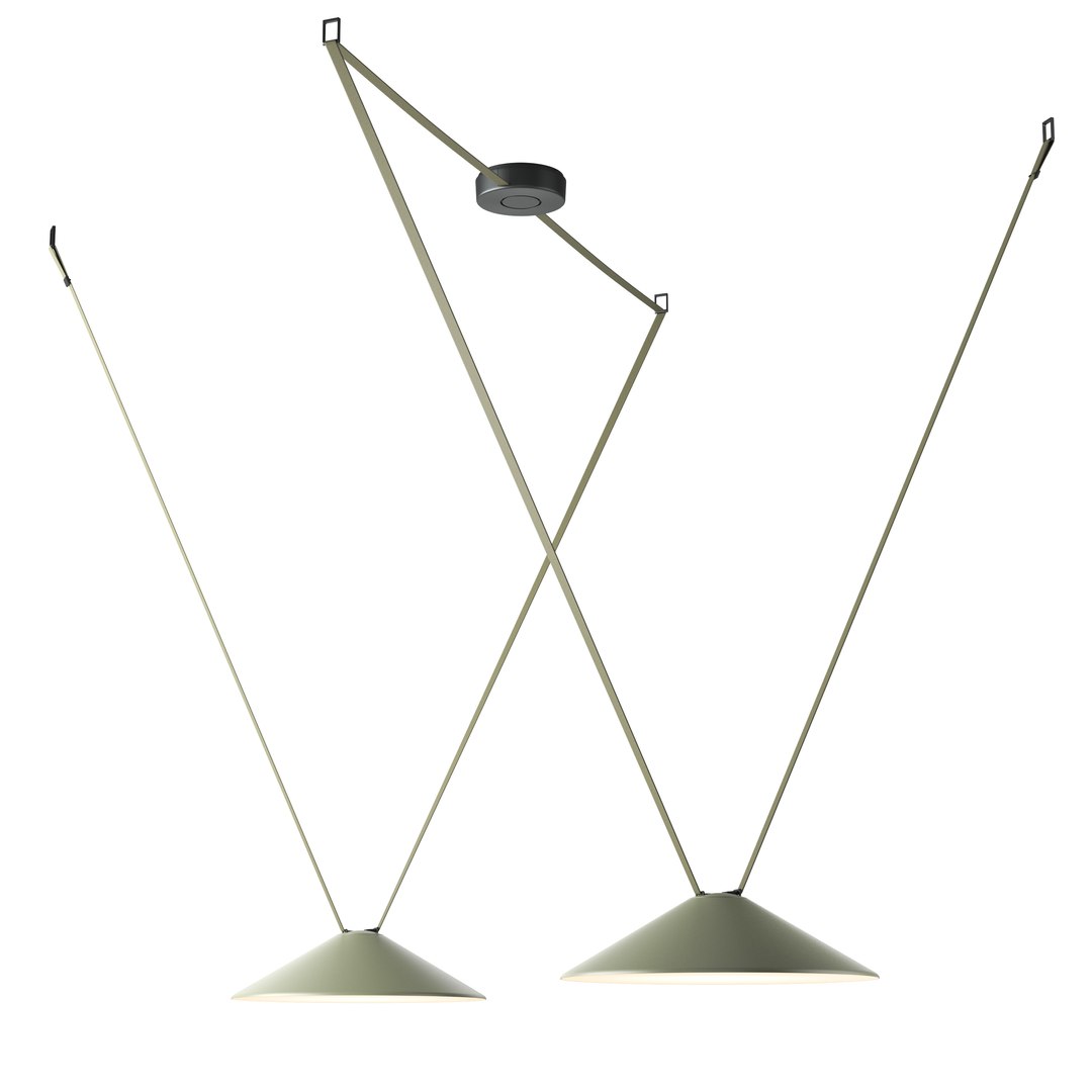 3D Vibia Plusminus Cone Model - TurboSquid 1902299