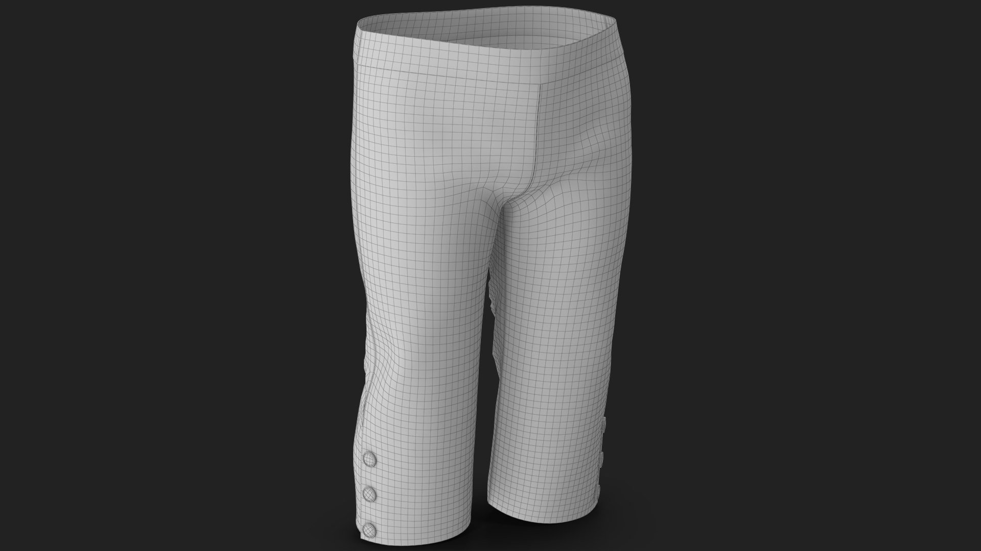 Short Pants 3 3D model - TurboSquid 1944624