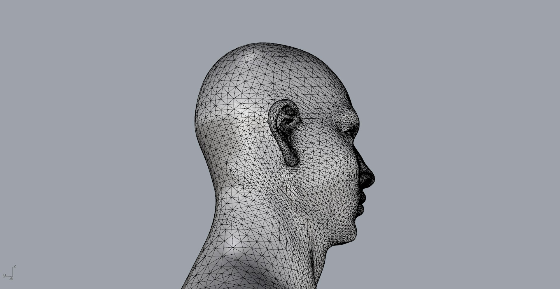3D Realistic White Male Head - TurboSquid 1378291