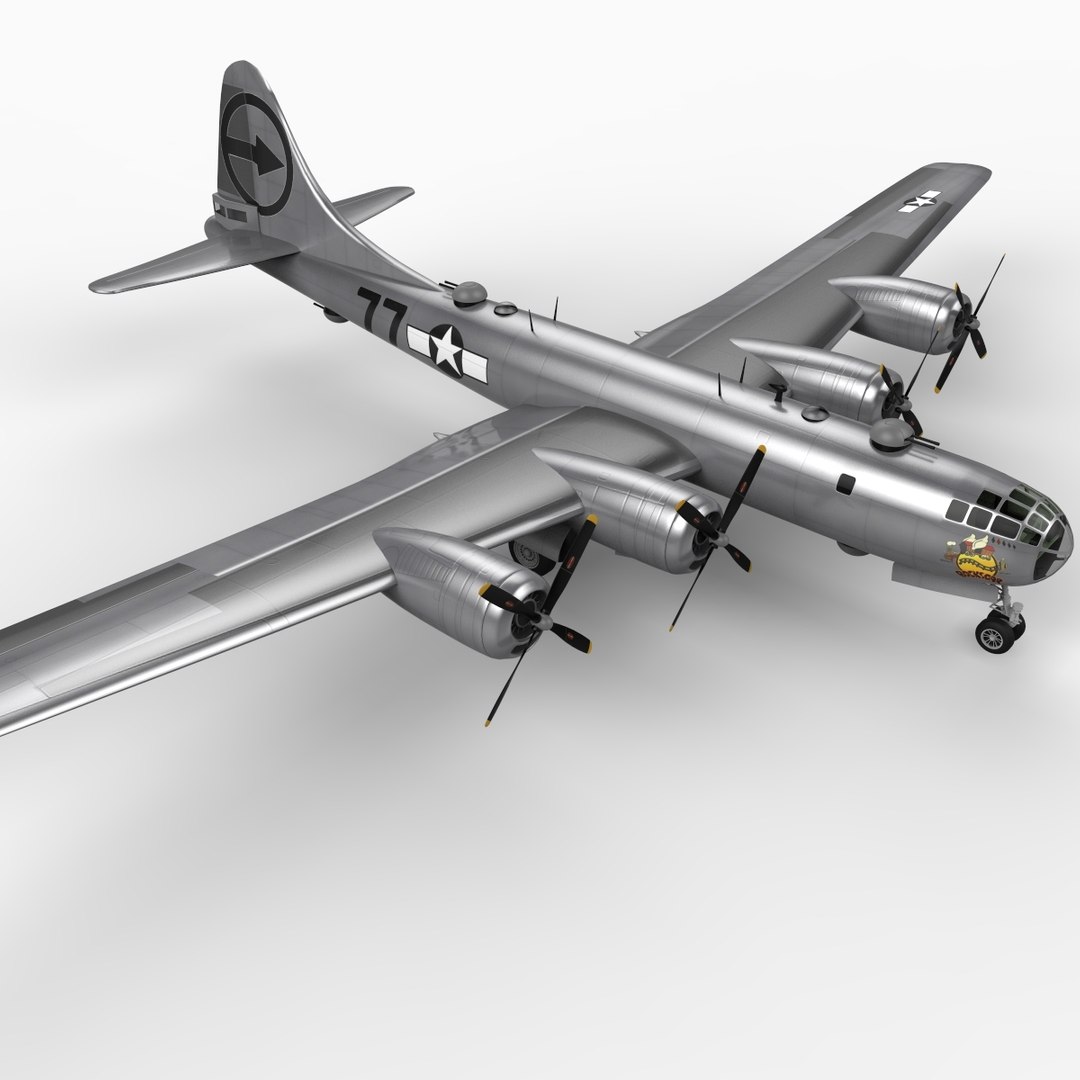 3d B-29 Superfortress 2 Bomber