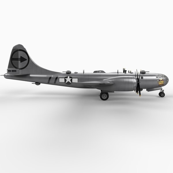 3d b-29 superfortress 2 bomber