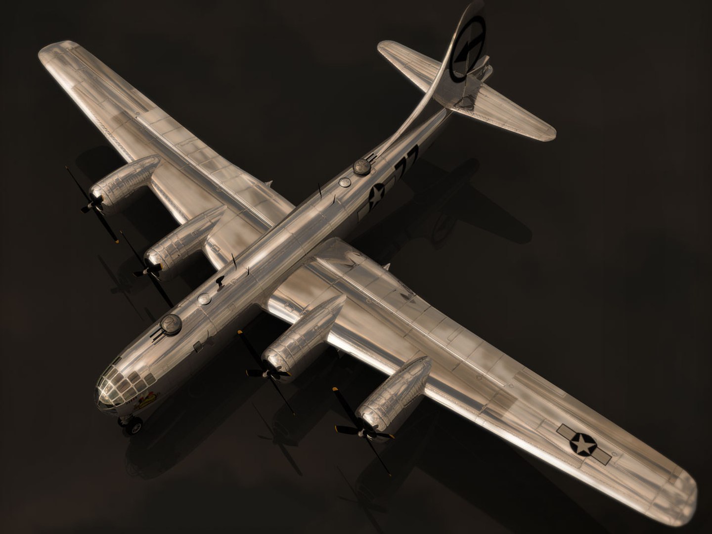 3d B-29 Superfortress 2 Bomber
