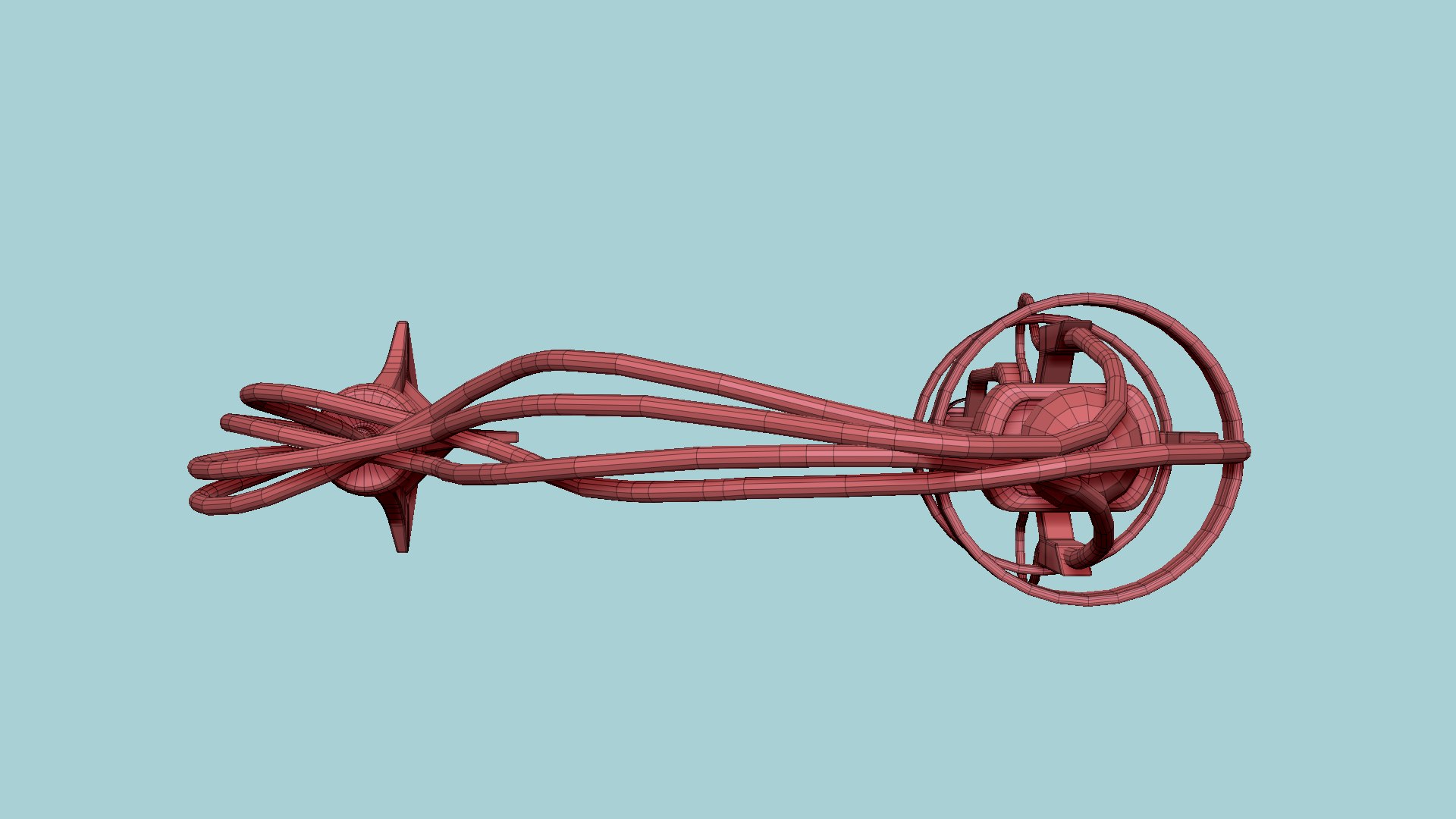 SciFi Flail A02 White Blue - Sci Fi Weapon Design 3D Model - TurboSquid ...