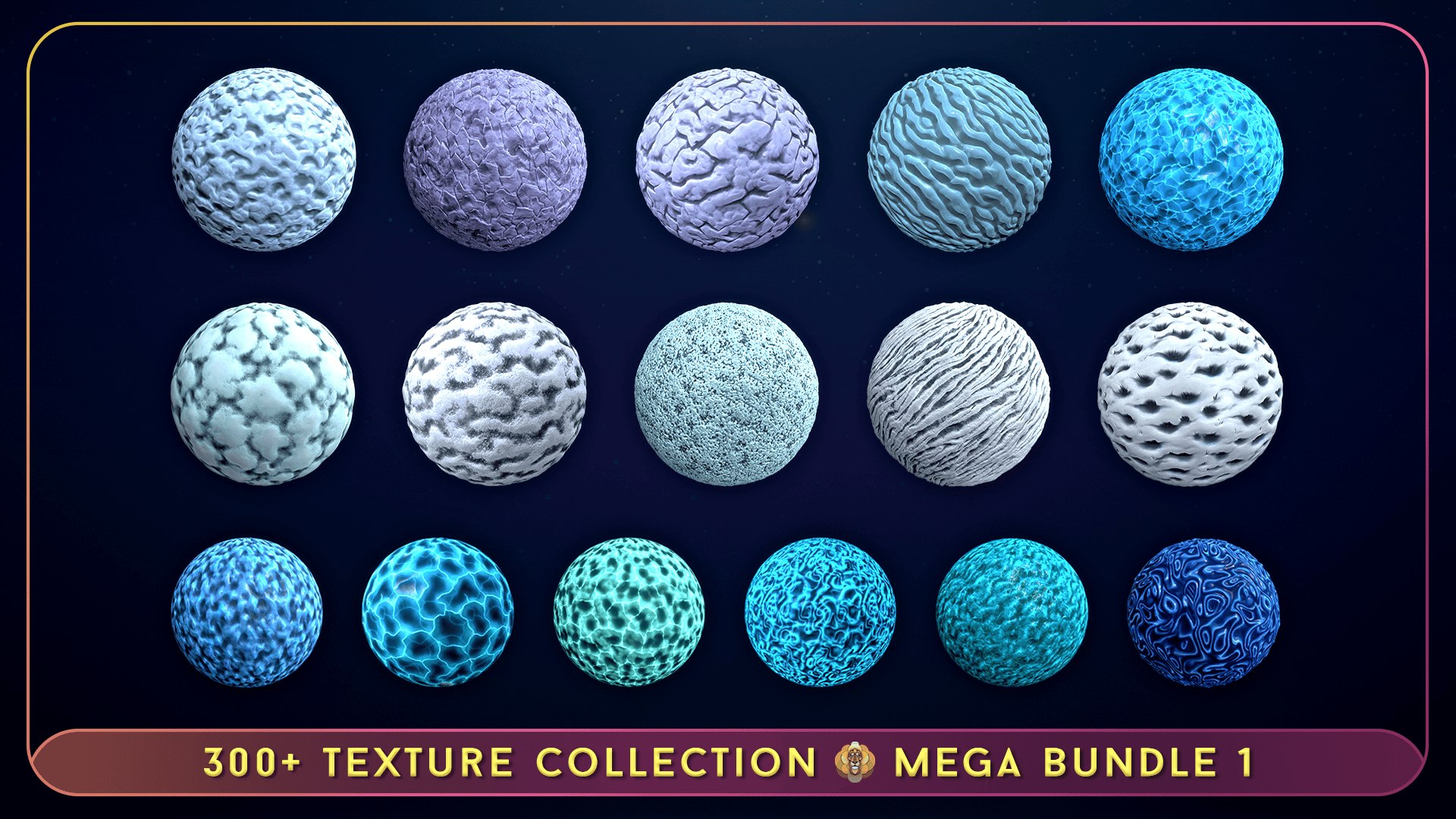 3D 300 Hand Painted Textures - Mega Bundle 1 - TurboSquid 2084309