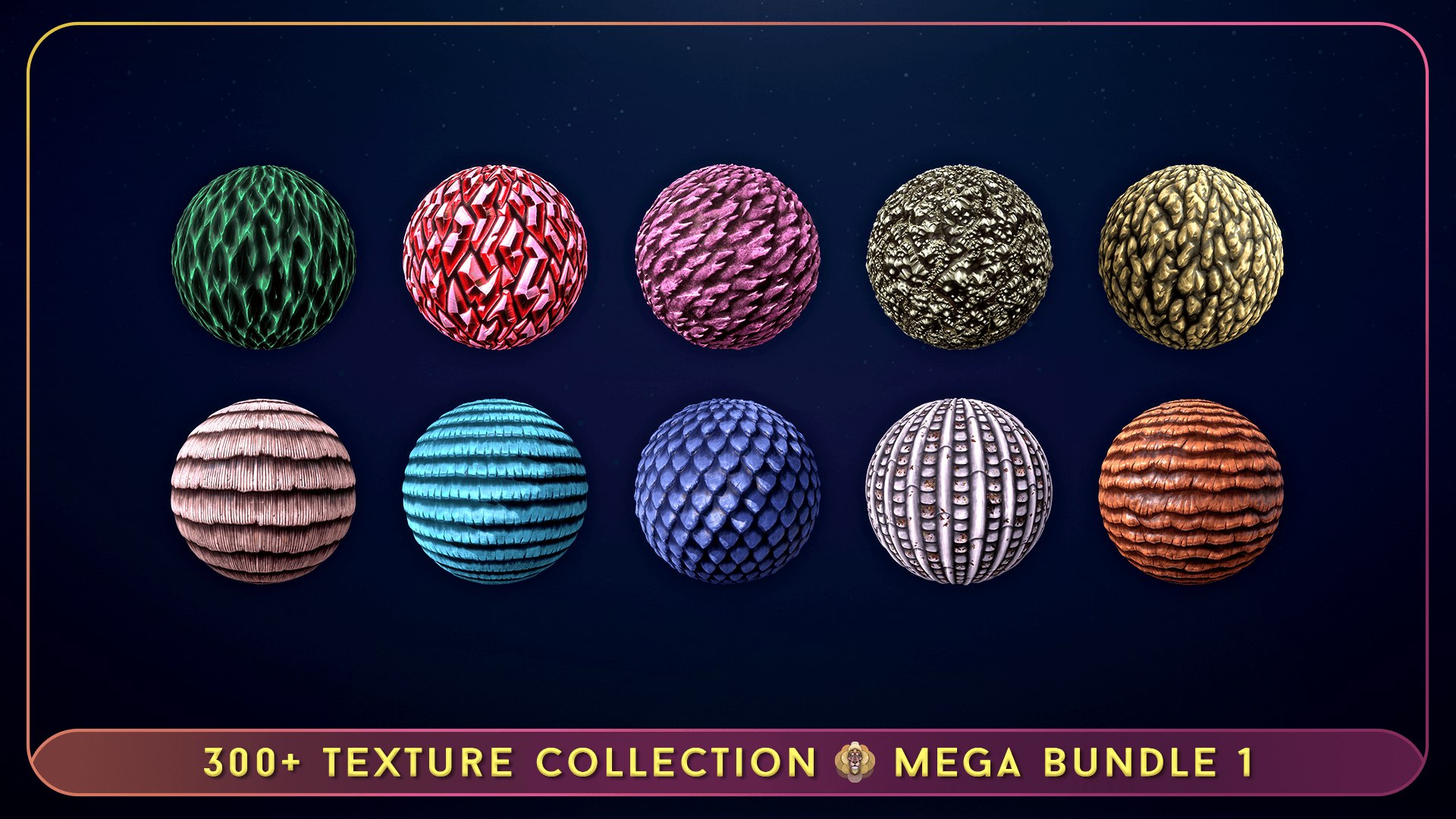 3D 300 Hand Painted Textures - Mega Bundle 1 - TurboSquid 2084309