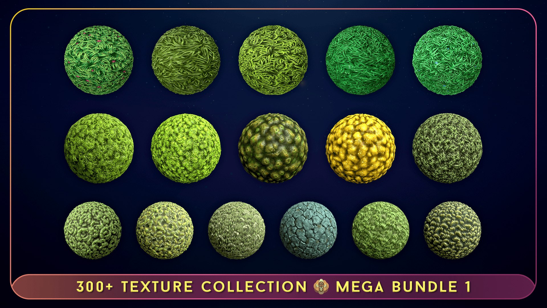 3D 300 Hand Painted Textures - Mega Bundle 1 - TurboSquid 2084309