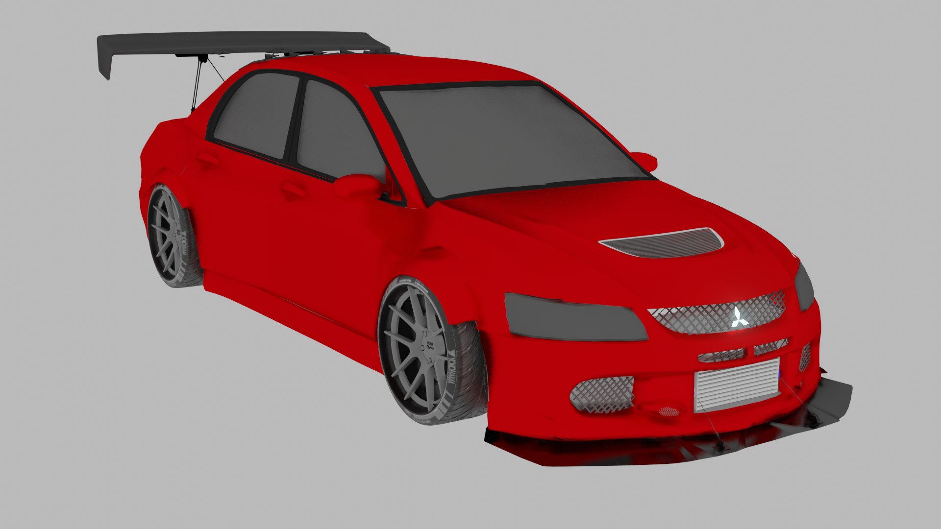 Lancer evolution 9 3D model - TurboSquid 1473531