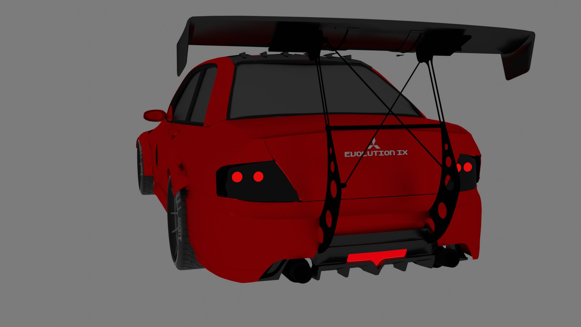Lancer evolution 9 3D model - TurboSquid 1473531