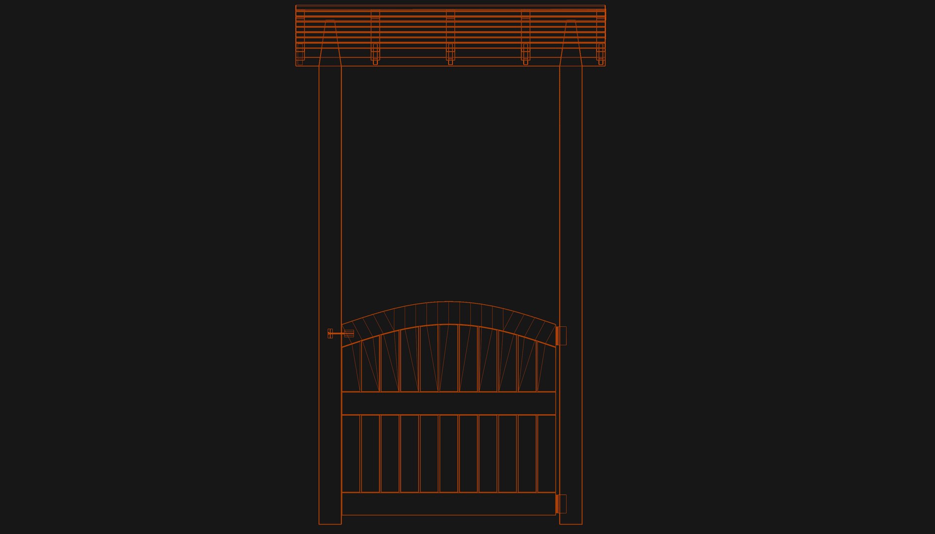 Garden Gate 3D Model - TurboSquid 2095688